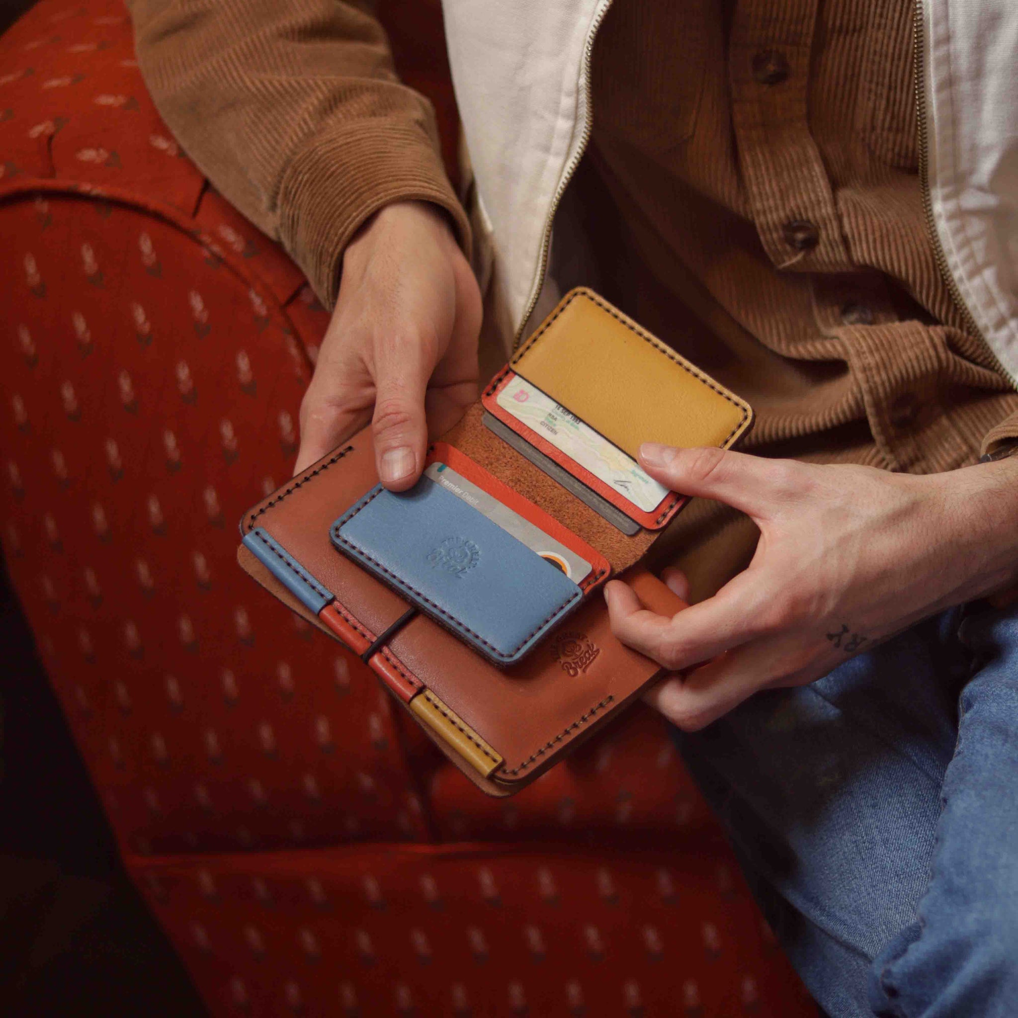 Leather Wallet - Creative Range – The Great Break