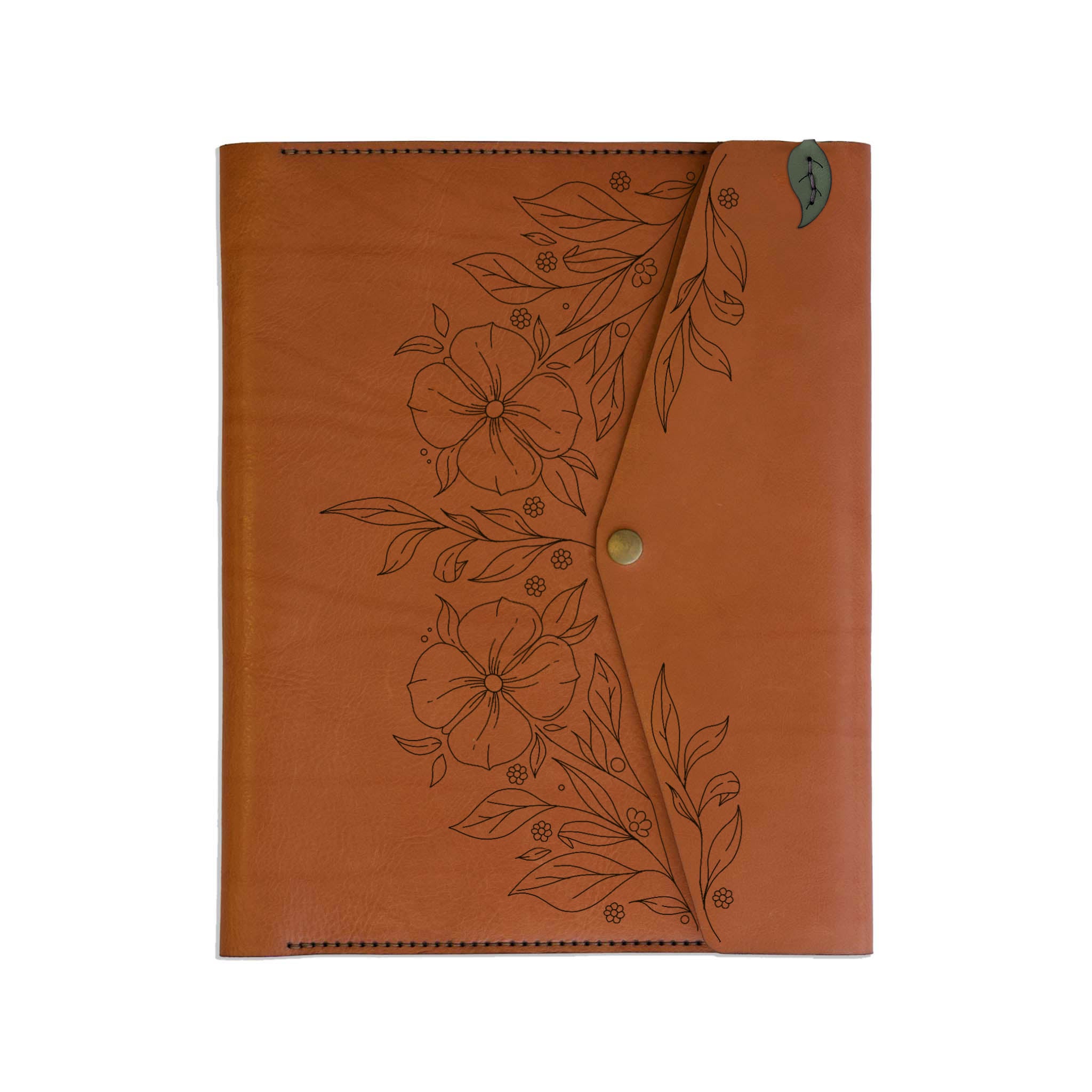 Leather Padfolio - Floral Range – The Great Break