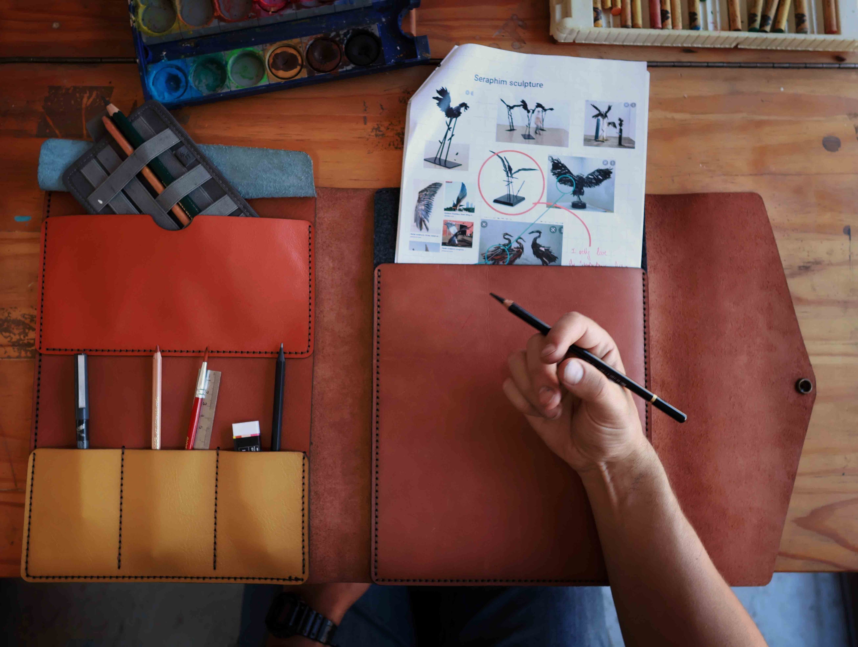 Leather Padfolio - Creative Range – The Great Break